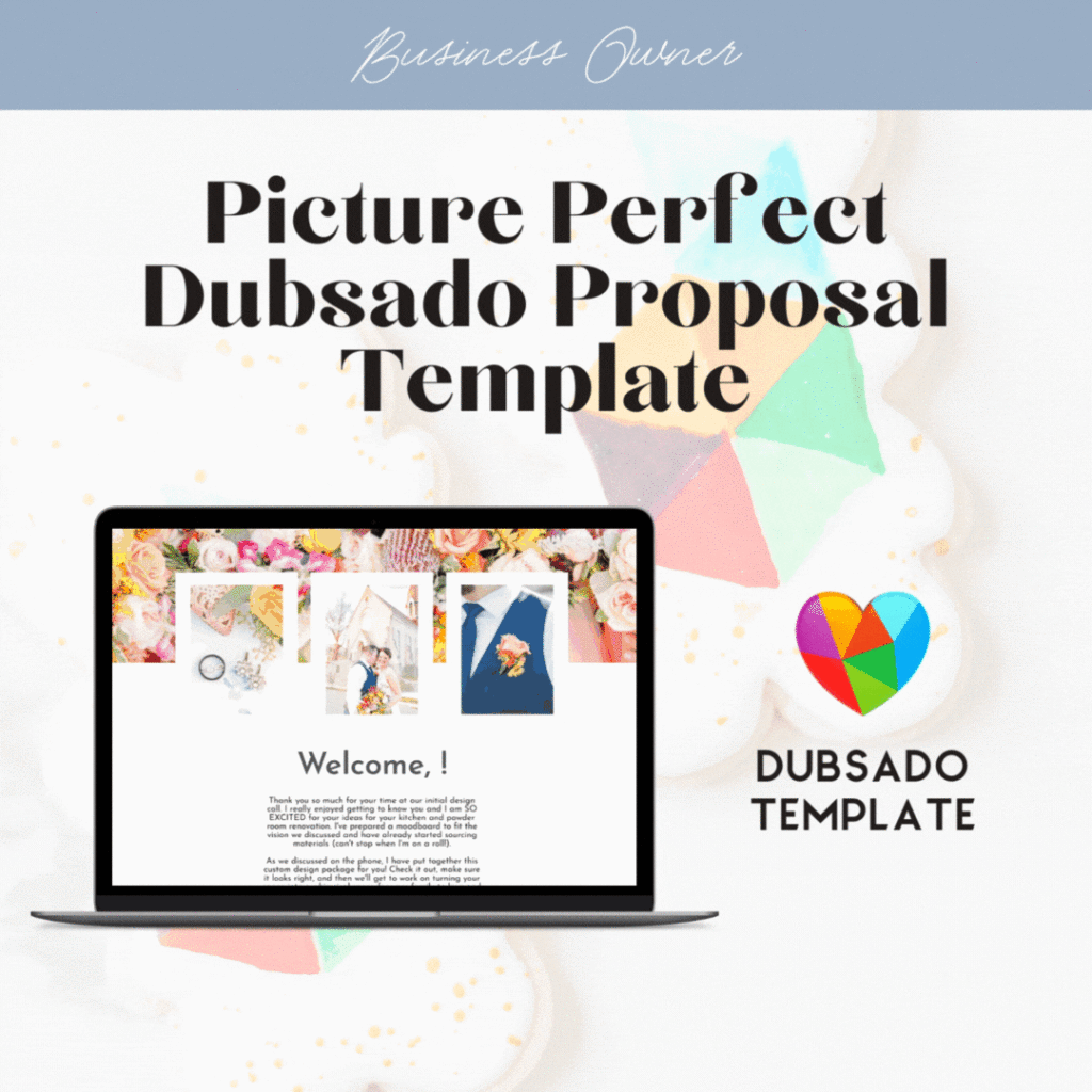 Dubsado Proposal Template Picture Perfect Caitpotter