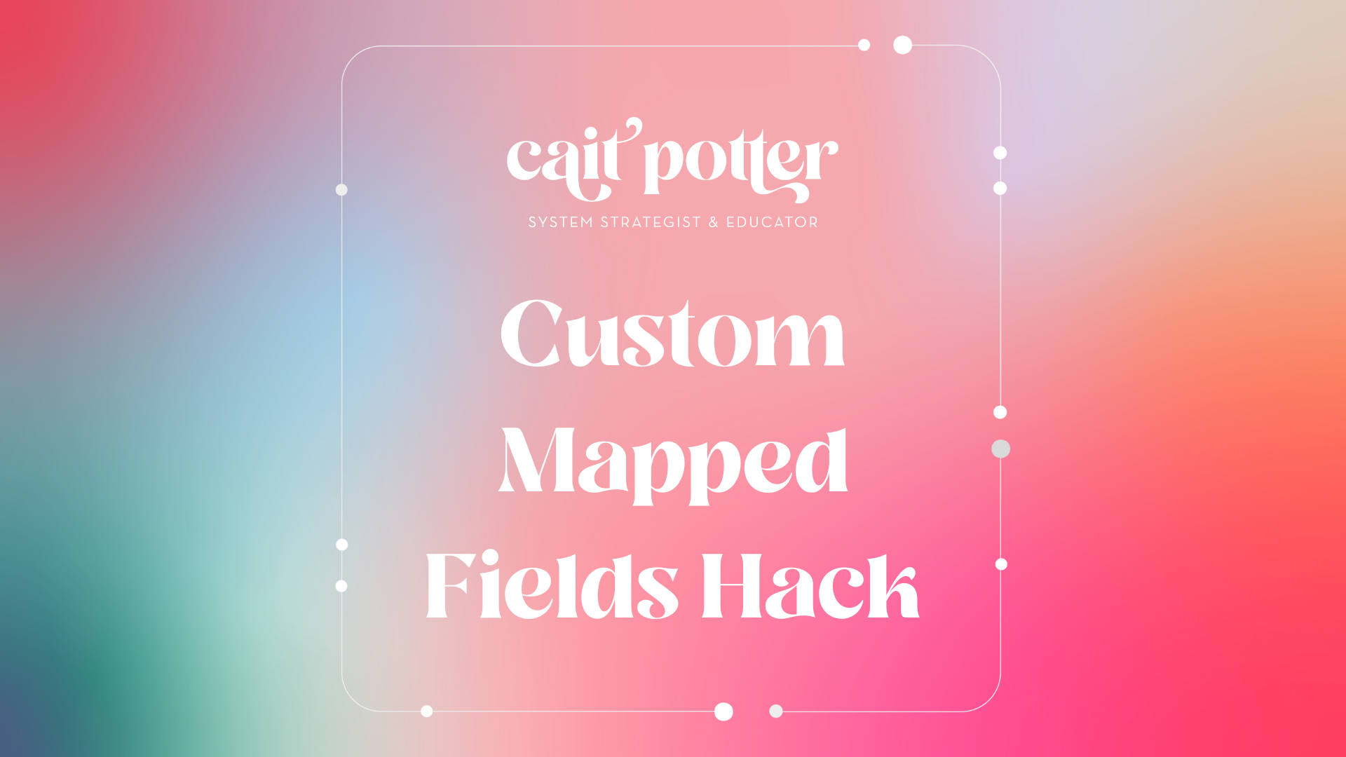 Using Dubsado Custom Mapped Fields as Links in Forms | caitpotter.com